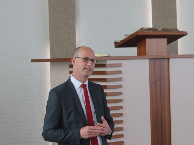 Kennismakingsvideo ds. J. Sparreboom vanuit de Nieuwe Kerk