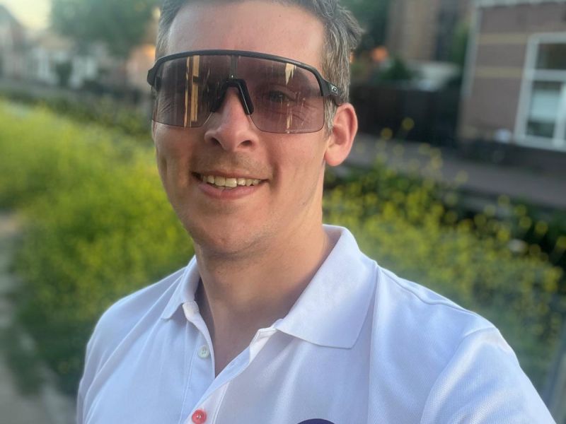 Martin Schaaphok begint aan halve triatlon